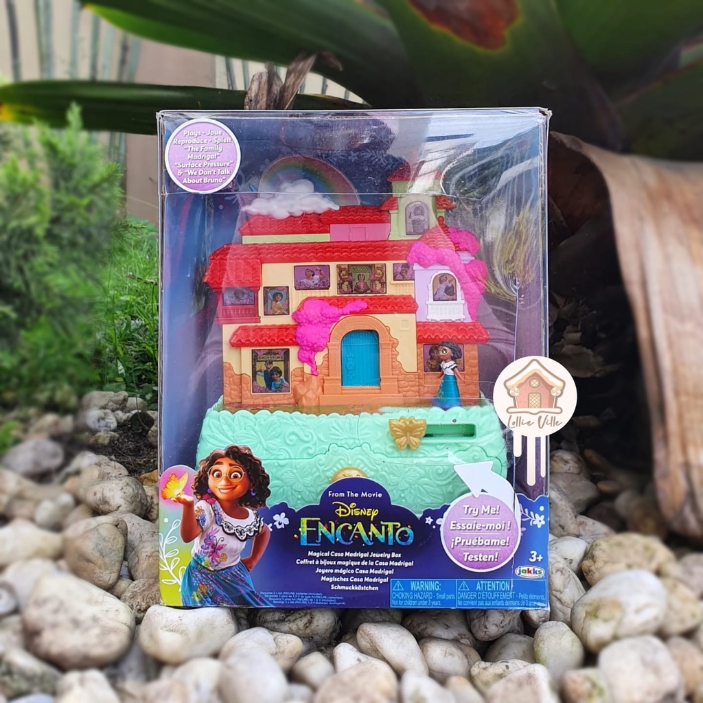 Jual Disney Encanto Magical Casa Madrigal Jewelry Box | Shopee Indonesia