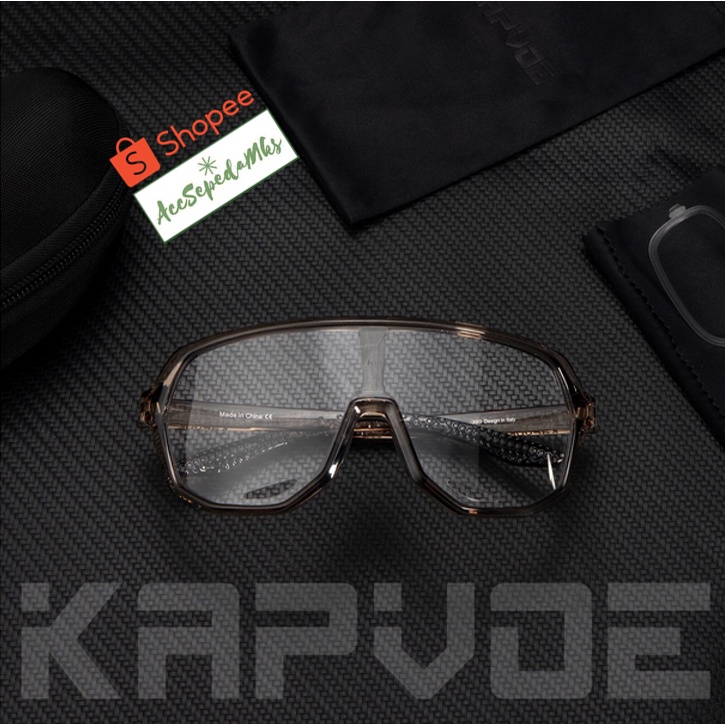 Jual KAPVOE X63 Photochromic Kacamata Sepeda Photochromic Multi Sport ...
