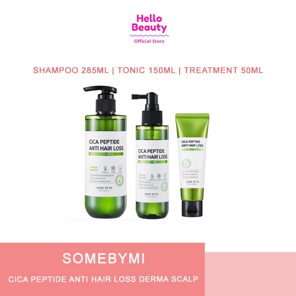 Jual SOMEBYMI CICA PEPTIDE ANTI HAIR LOSS DERMA SCALP SHAMPOO 285ML ...