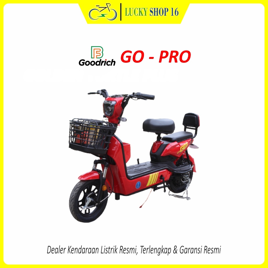 Jual Sepeda Listrik Goodrich ZX Go Pro, Baru Murah | Shopee Indonesia