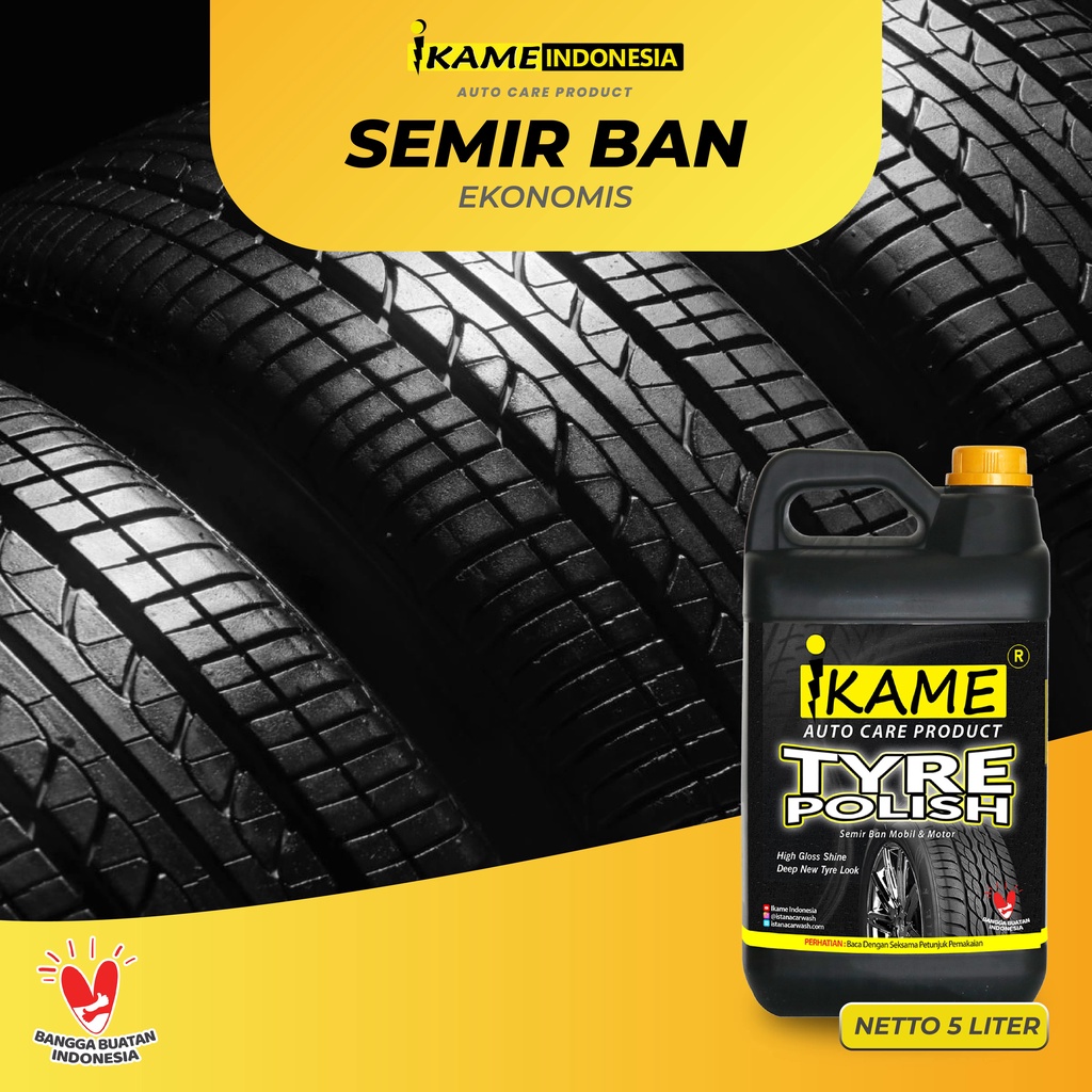 Jual SEMIR BAN MOTOR MOBIL 5 LITER EKONOMIS BERKUALITAS | Shopee Indonesia