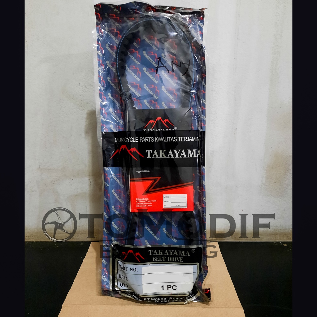 Jual V-Belt HONDA BEAT, VARIO, GENIO Takayama Sabuk V Vanbelt Vanbel ...