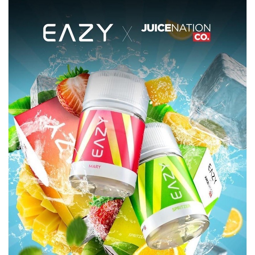 Jual LIQUID EAZY SERIES 60ML By EAZY X JUICENATION | Shopee Indonesia