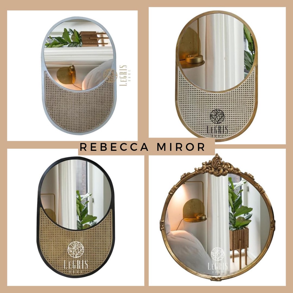 Jual Mirror / Cermin / Cermin Astetik / Cermin Rias / Cermin Jepara ...
