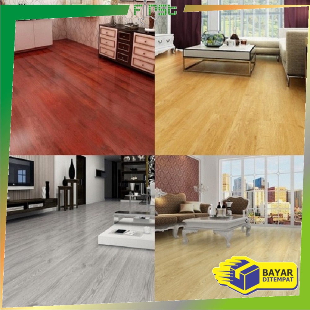 Jual NUZ FH-C210 Parket Lantai Vinyl + Perekat / Stiker Lantai Vinyl ...