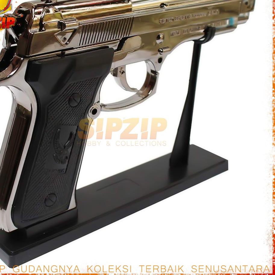 Jual WWA166 KOREK API PISTOL 1 BANDING 1 LIGHTER BARETTA BISA DI KOKANG ...