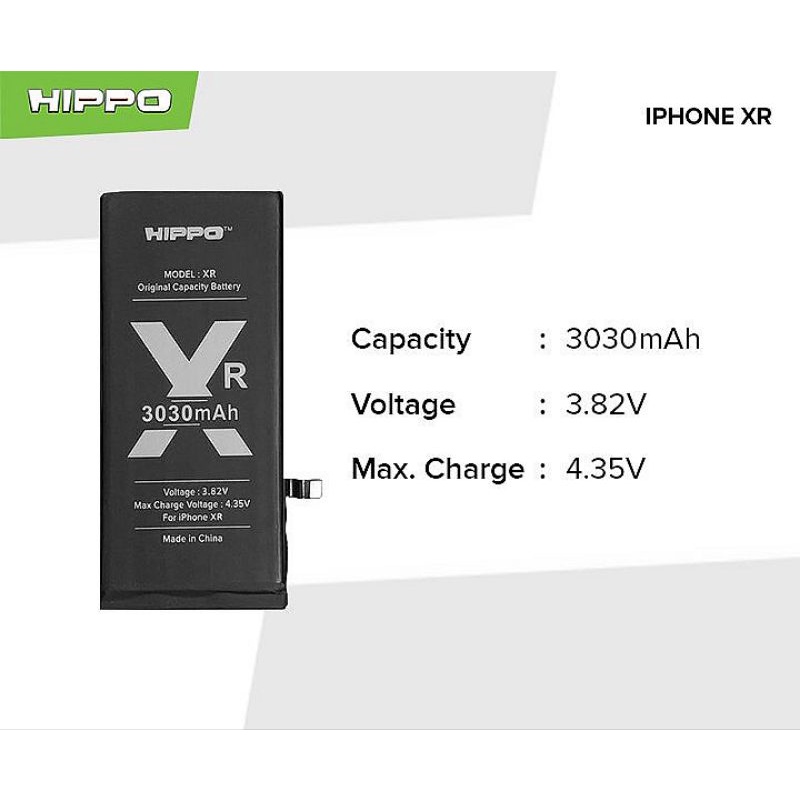 Jual Batre Battry HIPPO Iphone XR Oryginal PCB Board | Shopee Indonesia