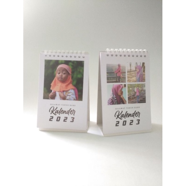 Jual kalender meja mini custom foto | Shopee Indonesia