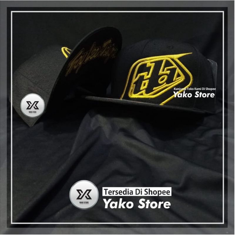 Jual TOPI TLD GOLD TB/ 96/ TOPI TLD RACING KUNING / TOPI SNAPBACK ...