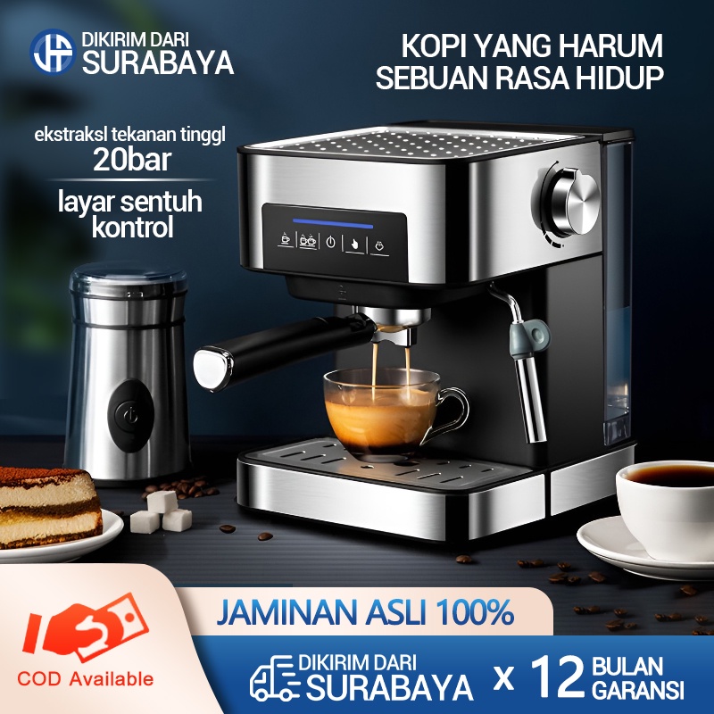 Jual 2in1 seba guna Coffee Maker Mesin Kopi Espresso Original Mesin ...