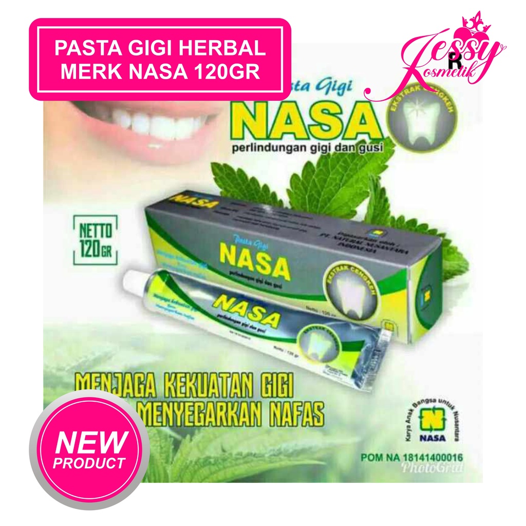 Jual [160gr] K026 | PASTA GIGI NASA / ODOL NASA ORIGINAL BPOM | Shopee ...