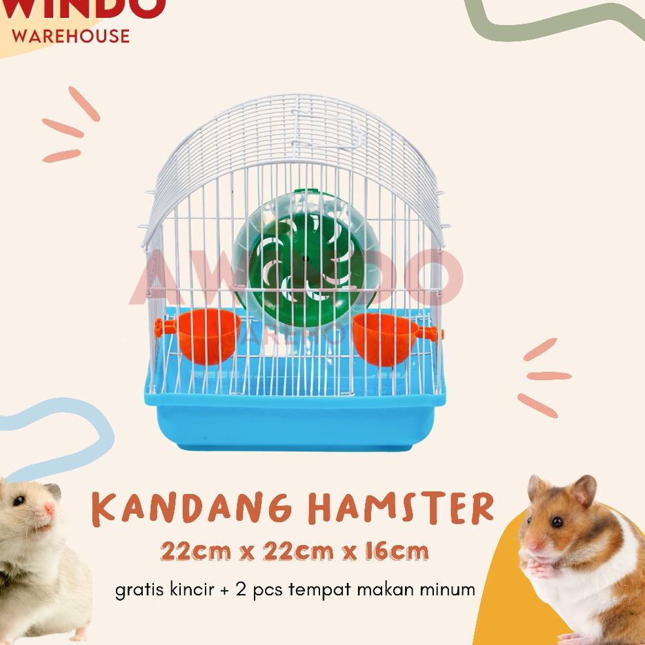 Jual Trendy KANDANG HAMSTER 03 - Rumah Kandang Hamster Tikus Burung ...