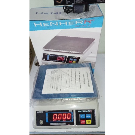 Jual timbangan digital Henherr ACS-H1 kapasitas 30kg | Shopee Indonesia