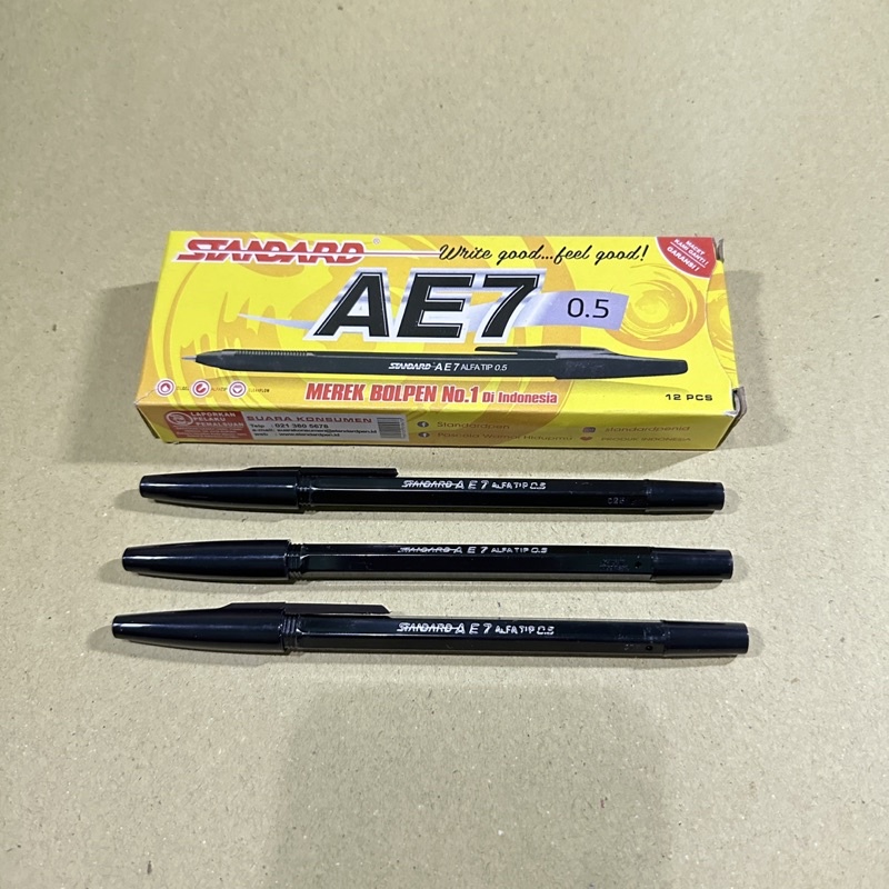 Jual Pulpen Standard AE7 Alfatip isi 12 pcs | Shopee Indonesia