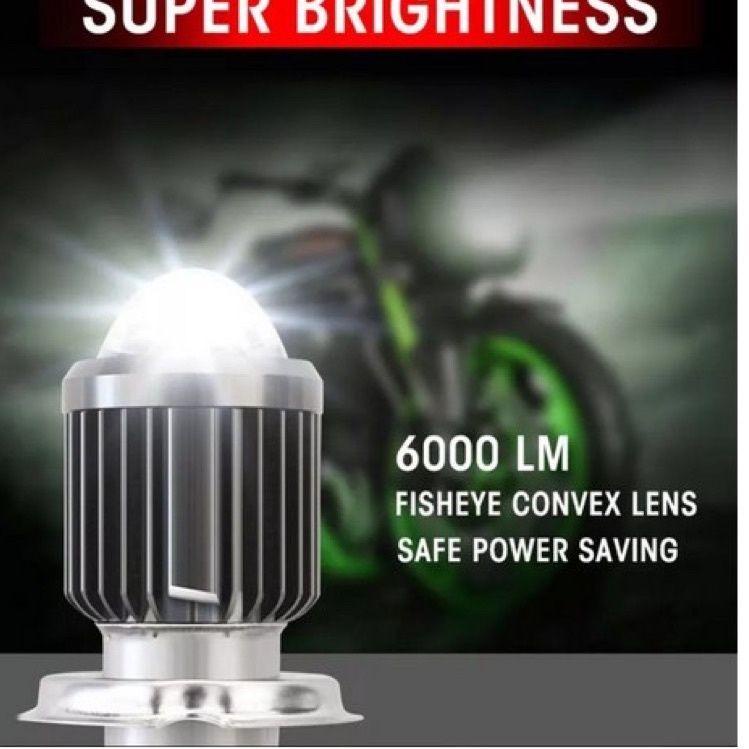 Jual [172] Lampu LED Utama Depan 24 Volt H4 Laser D2 High Low 2 Warna ...