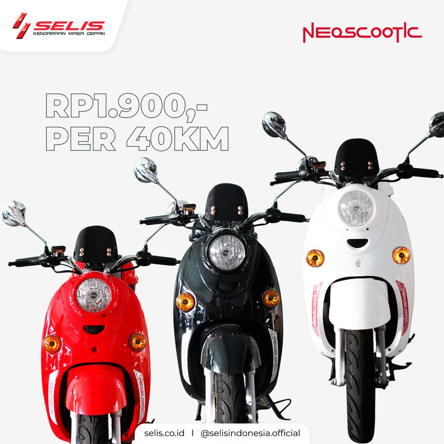 Jual Motor listrik Selis Neo Scootic | Shopee Indonesia