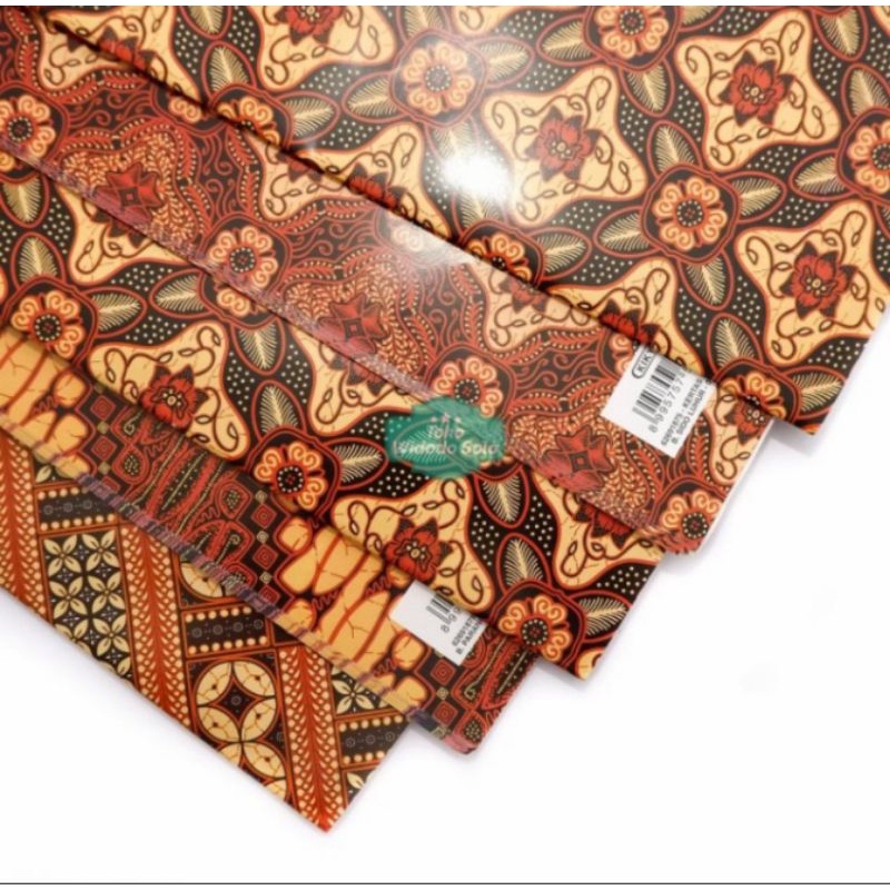Jual Kertas Kado Motif Batik 1 Lembar/pcs | Shopee Indonesia