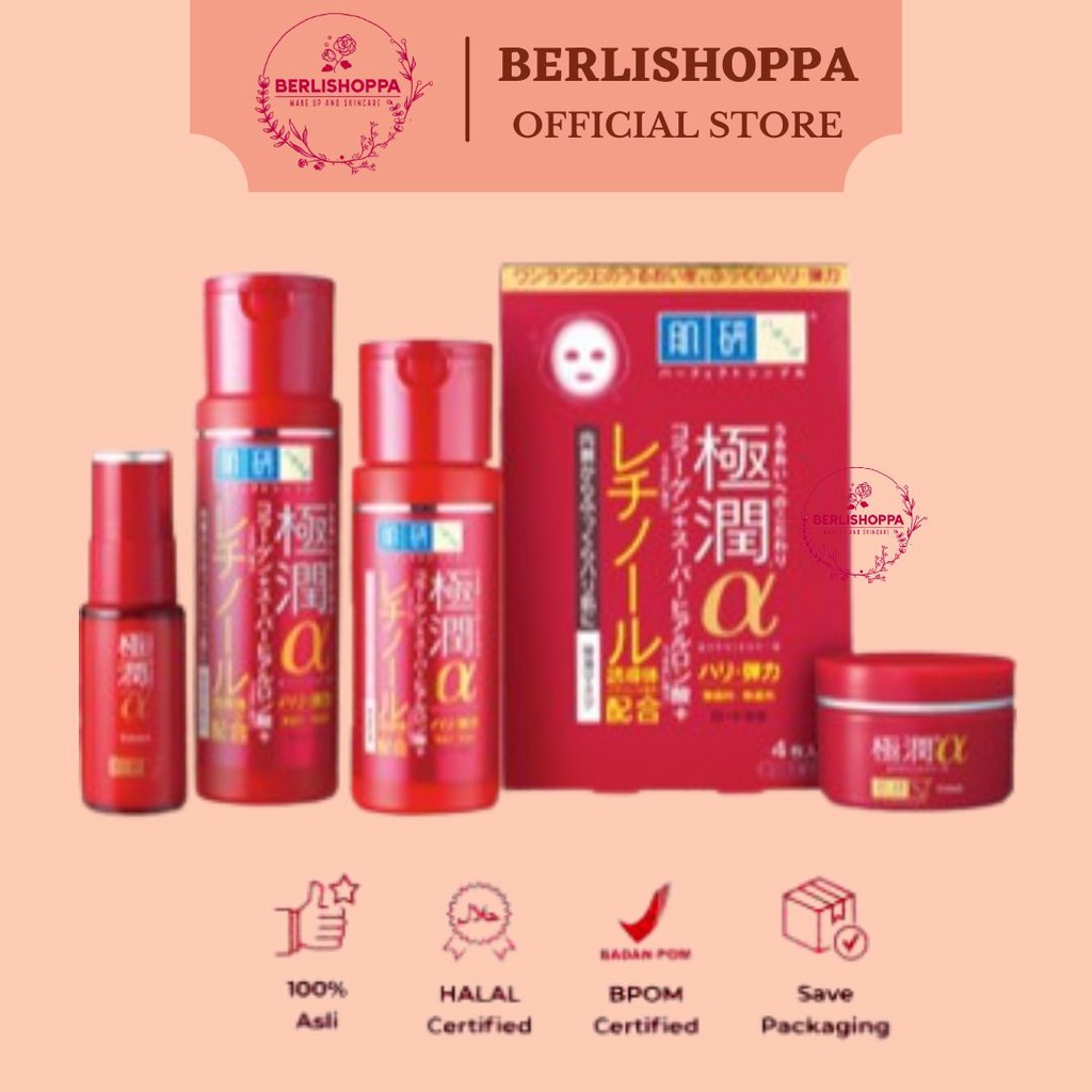 Jual Hada Labo Gokujyun Alpha Ultimate Anti Aging Lotion Milk