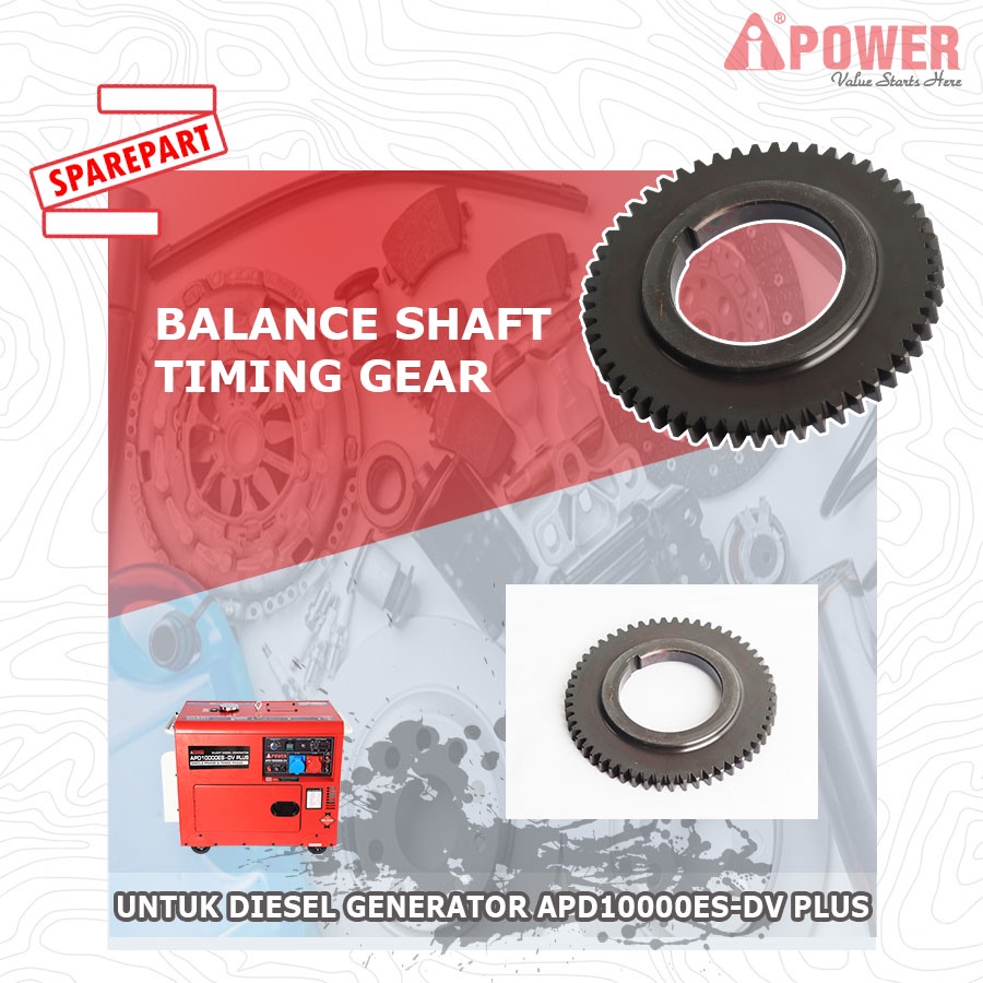 Jual BALANCE SHAFT TIMING GEAR DIGUNAKAN UNTUK APD10000ES-DV PLUS ...