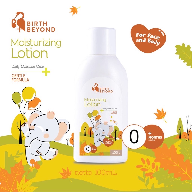 Jual Birth Beyond Moisturizing Lotion 100 ml Lotion Bayi Anak | Shopee ...