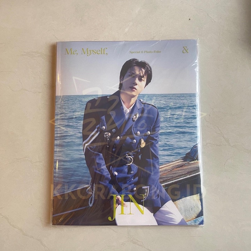 Jual [READY] BTS Me, Myself, & Jin “Sea of JIN Island” Special 8 Photo-Folio Photobook | Shopee ...