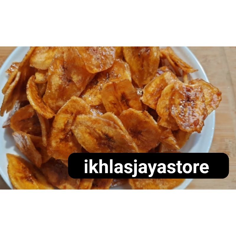 Jual COD 250 gram kripik pisang gula merah produksi HST KALSEL ...