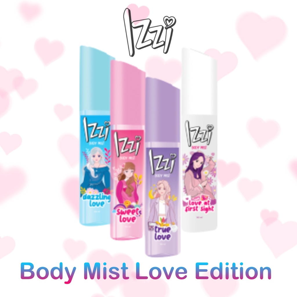 Jual * FELIZ * IZZI Body Mist Love Edition 100 ml | Shopee Indonesia