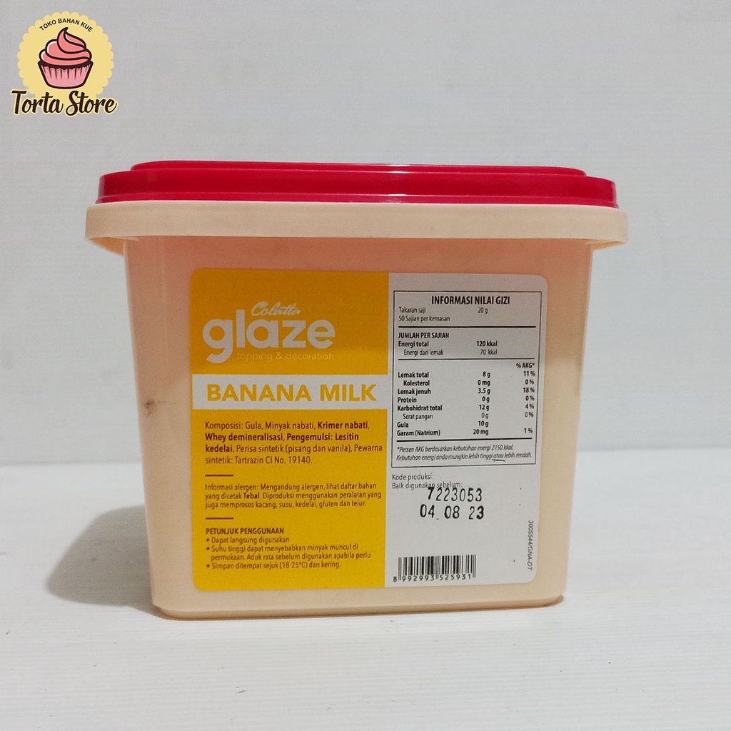 Jual Colatta Glaze - Bahan Pelapis Aneka Rasa 1Kg | Shopee Indonesia