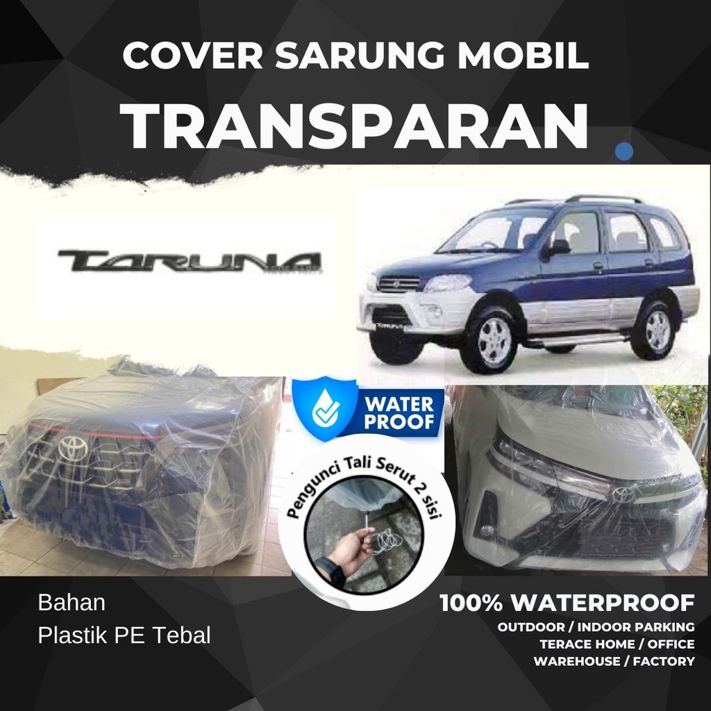 Jual cover mobil transparan Taruna Short | Shopee Indonesia