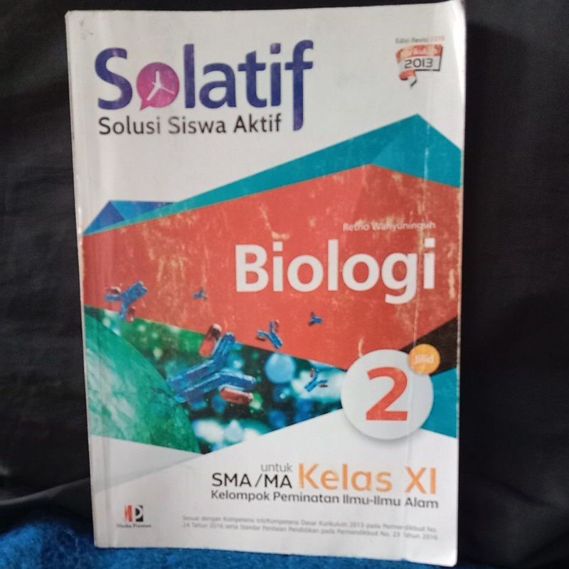 Jual solatif solusi siswa aktif biologi untuk SMA Ma kelas 2 | Shopee ...