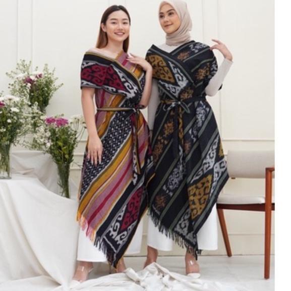 Jual DRESS TENUN PRINCESS BATIK KAMPUS TENUN IKAT ORY JEPARA DRESS ETNIK DRESS KONDANGAN DRESS ...