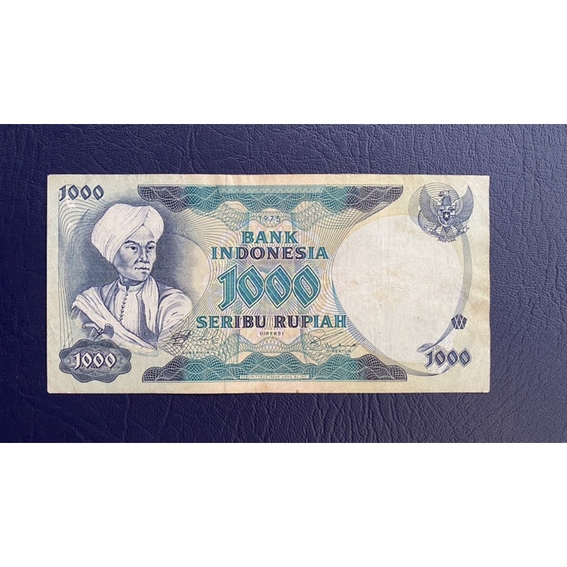 Jual UANG KUNO 1000 Rupiah Diponegoro 1975 | Shopee Indonesia