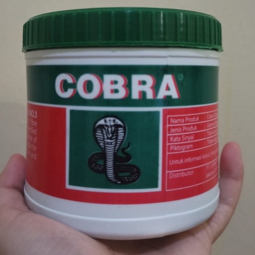 Jual Stempet COBRA 500gr / Minyak Gemuk / Pelumas Kolahar / Grease ...