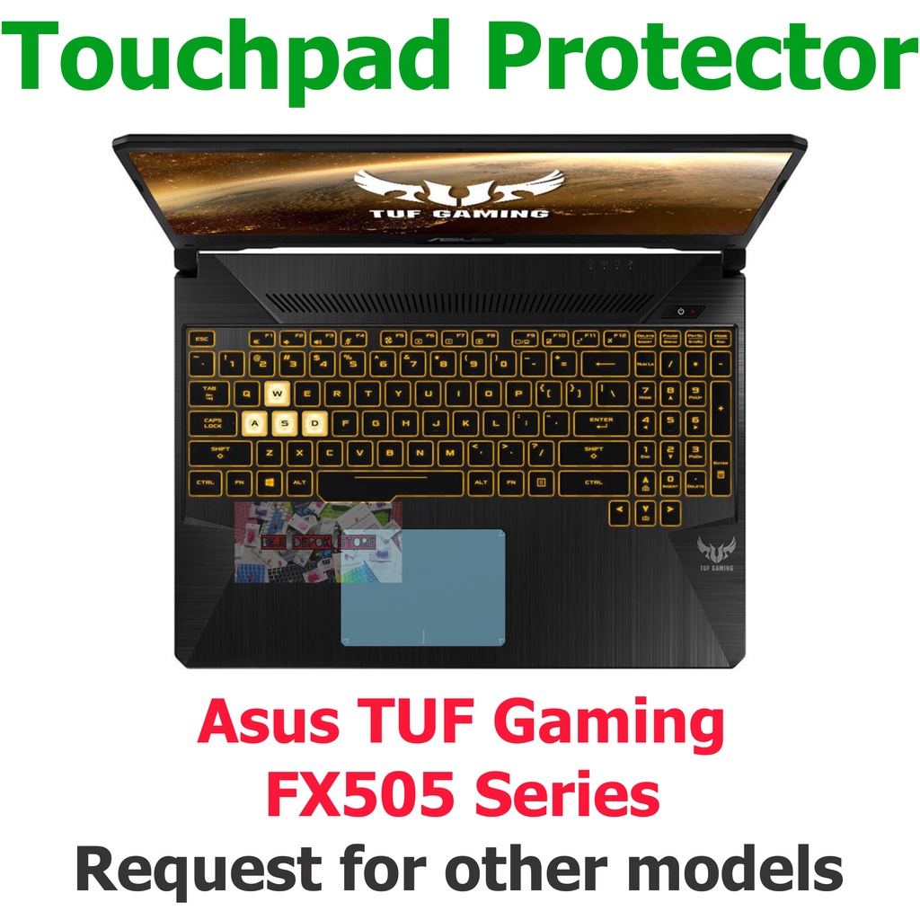 Jual Touchpad Trackpad Protector Asus TUF Gaming FX505 Series | Shopee ...