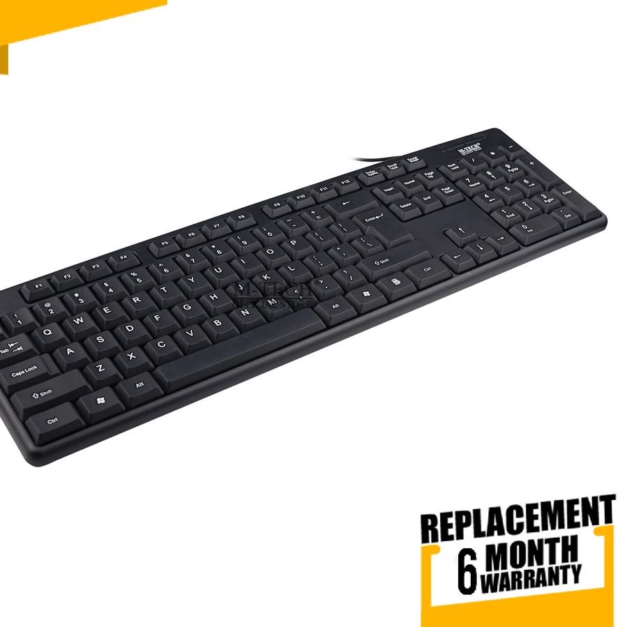 Jual Diskon!! Keyboard USB Standar M-Tech Original for PC Laptop ...
