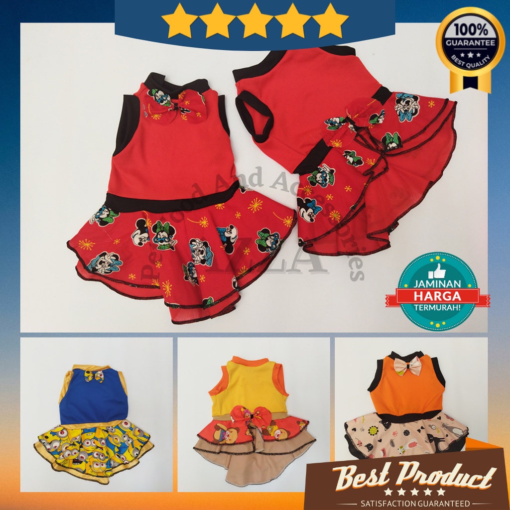 Jual BAJU KUCING MURAH BAJU KUCING LUCU ROK KAOS MOTIF AKSESORIS HEWAN ...