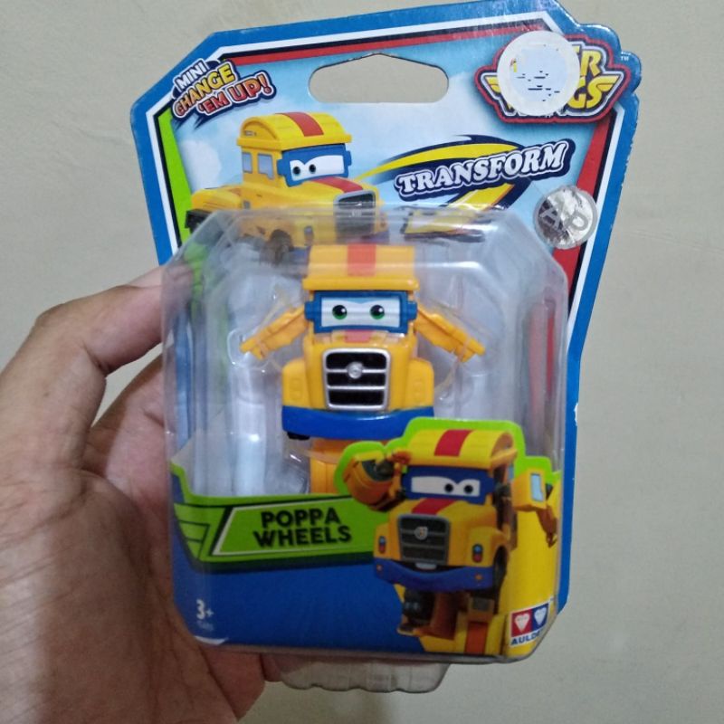 Jual Super Wings POPPA WHEELS ORIGINAL AULDEY | Shopee Indonesia