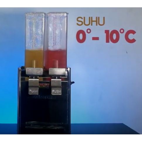 Jual AURORA DD 28 DD-28C Juice Jus Dispenser 2 x 8 Liter Pendingin ...