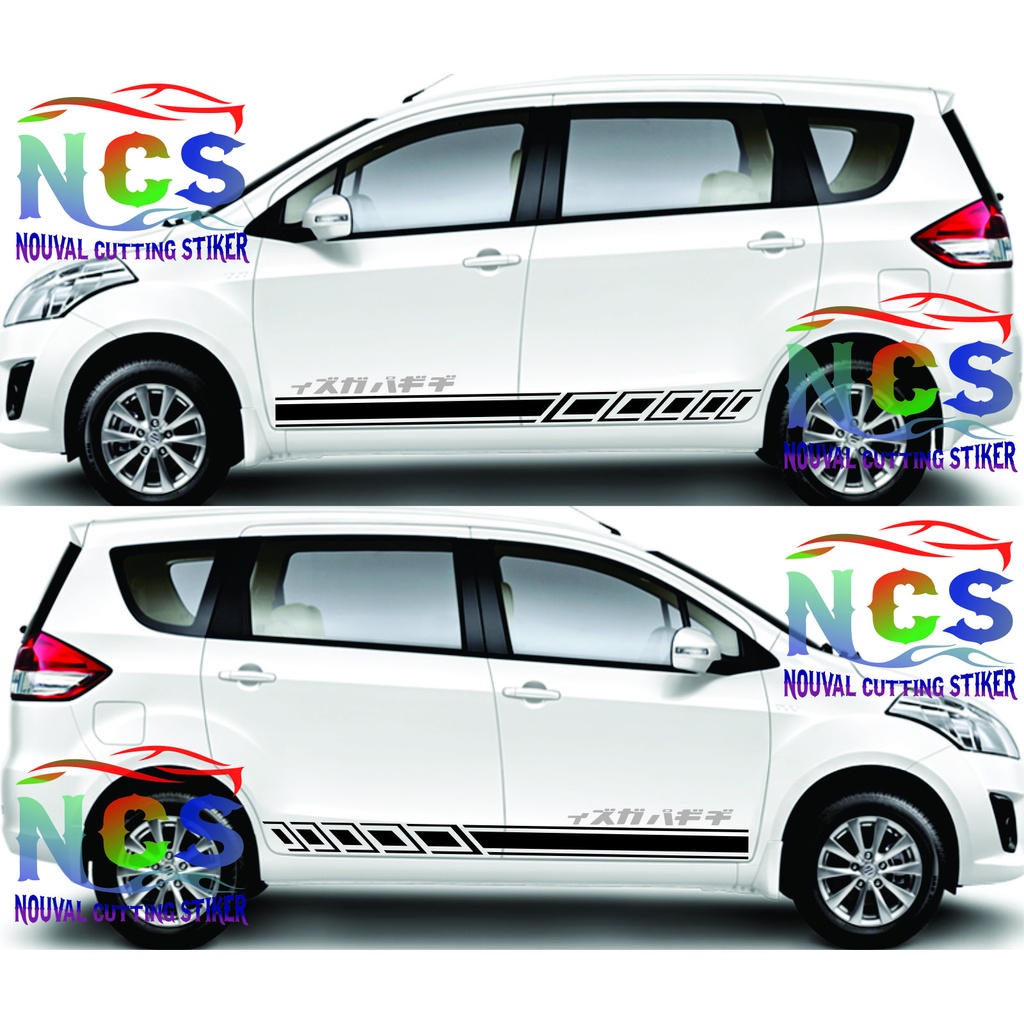 Jual NEW Sticker mobil suzuki ertiga stiker mobil all new ertiga xl7 ...