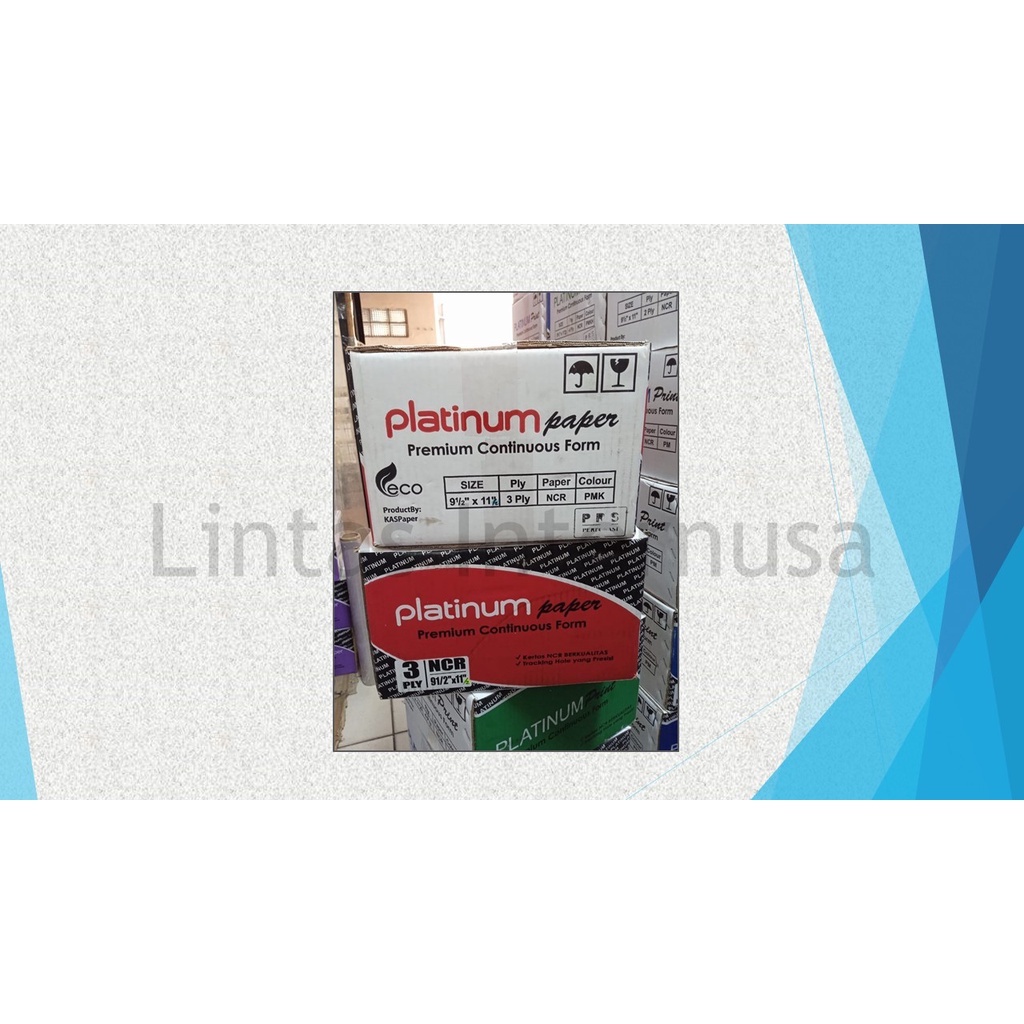 Jual Continuous Form Ukuran 9,5 Inch x 11/2 Inch, 3 Ply PRS ( Bagi 2 ...