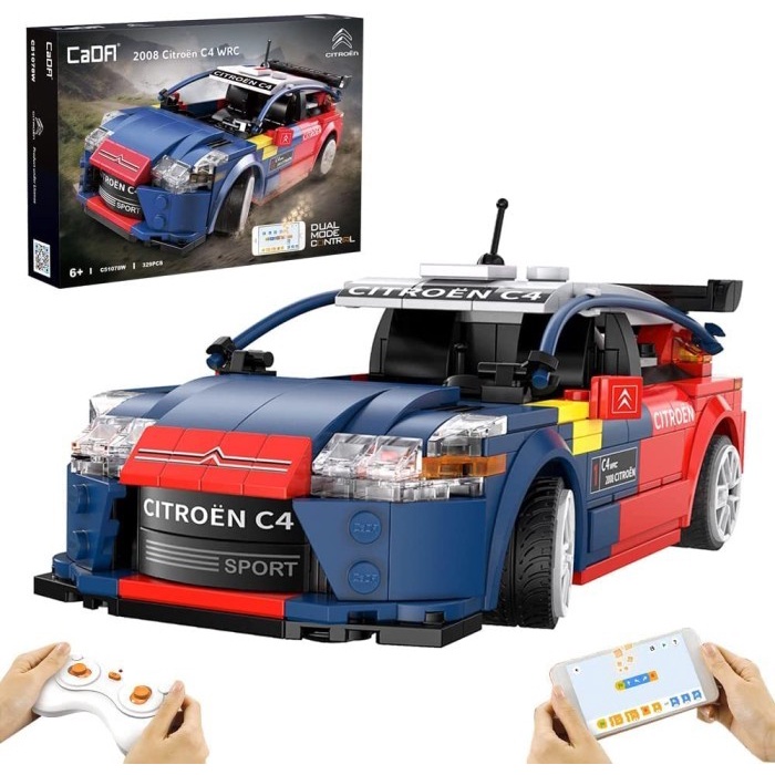 Jual Brick Model Mobil Sport Rally Car Motorized Remote Control ...