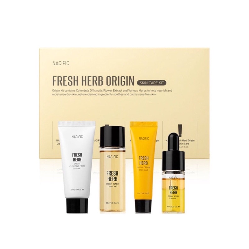 Jual Nacific Fresh Herb Origin kit 4item | Shopee Indonesia