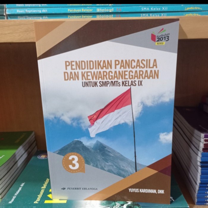 Jual BUKU PPKN PKN SMP KELAS 9 ( IX ) K13 ERLANGGA | Shopee Indonesia