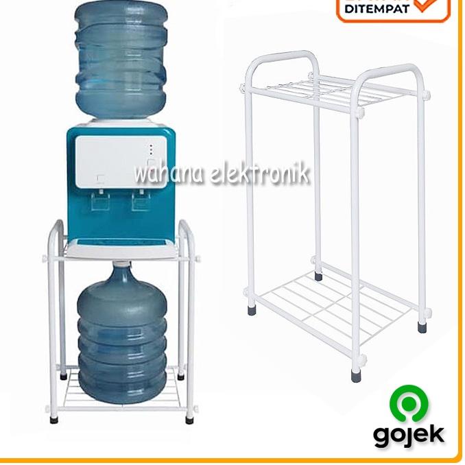 Jual New Products RAK MINIMALIS Dispenser Galon 2 Susun JUMBO Stainless ...