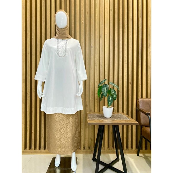 Jual Tunik Batu Payet Original Kamari / Long Tunik // Long tunik Busui ...