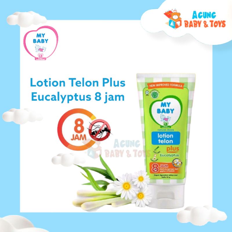 Jual My baby lotion telon plus eucalyptus 50gr | Shopee Indonesia