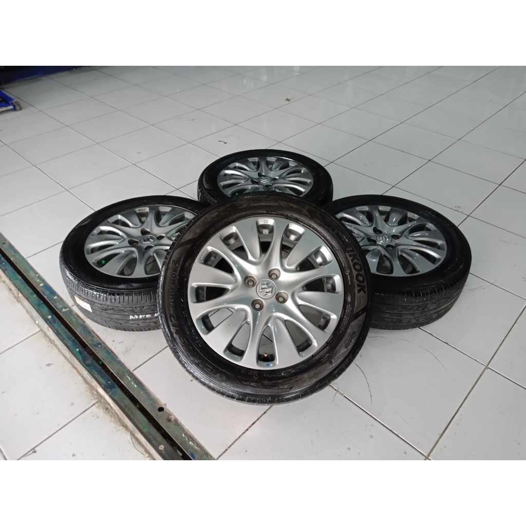 Jual Velg Original Copotan Mobil New Baleno Ring 16 Pcd 4x100 Ban 205 55 R16 | Shopee Indonesia