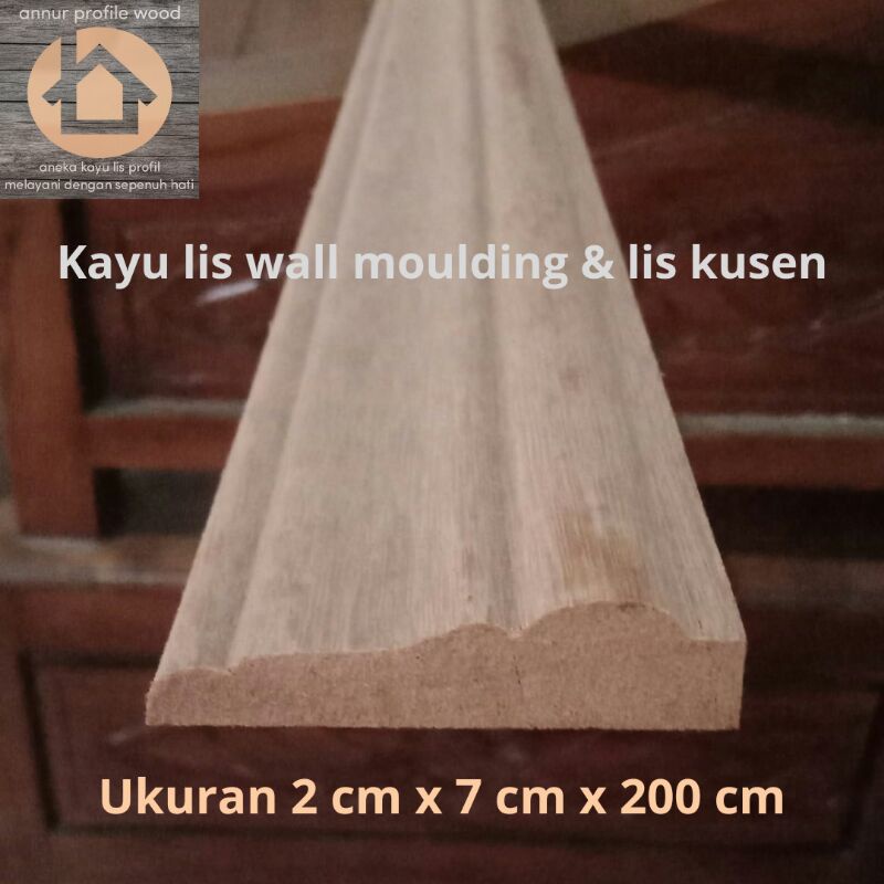 Jual kayu lis wall moulding 7 cm | Shopee Indonesia