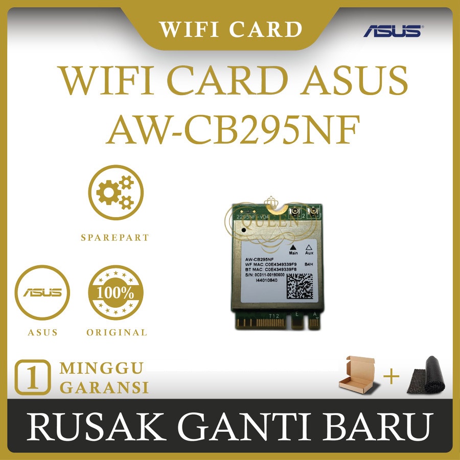Jual WIFI CARD LAPTOP ASUS X411 (AW-CB295NF) ORIGINAL | Shopee Indonesia