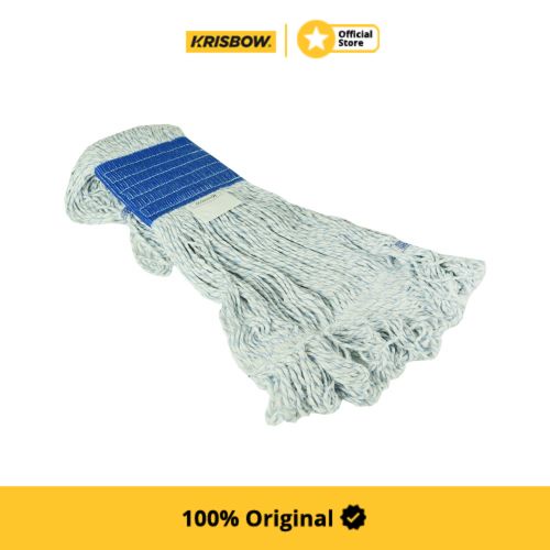 Jual Krisbow Refill Kain Pel Fiber Mop - Biru | Shopee Indonesia
